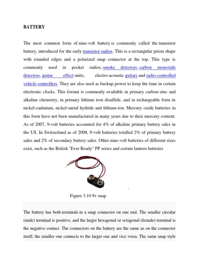 Transistor Radios: Battery | PDF | Science & Mathematics
