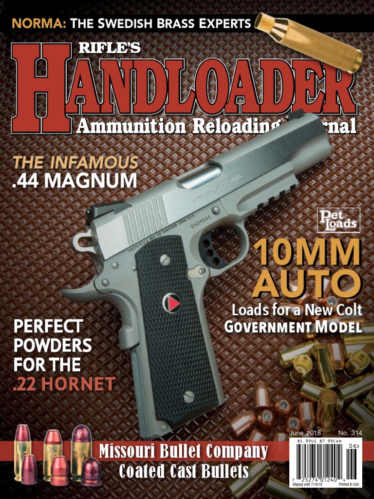 Handloader - June 2018 | PDF | Bullet | Cartridge (Firearms)