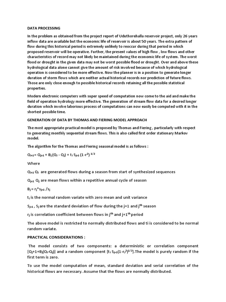 Thesis 2018 | PDF | Correlation And Dependence | Flood