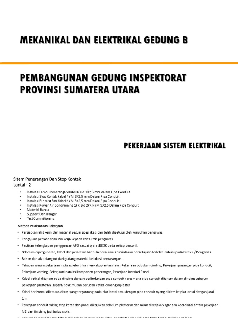 8.metopel Pekerjaan Elektrikal | PDF