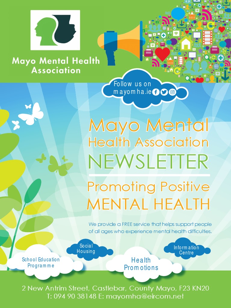 Mayo Mental Health Newsletter 002 | PDF | Mental Health | Quality Of Life