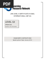 LRN January 2020 Level C2 Past Paper | PDF | Life Expectancy | Newspapers