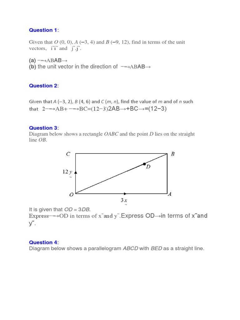 Addmath Vector | PDF | Line (Geometry) | Classical Geometry