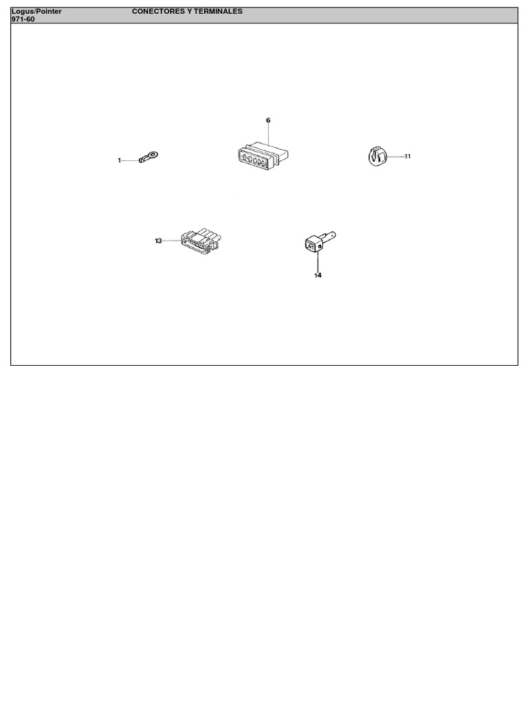 Conectores y Terminales | PDF