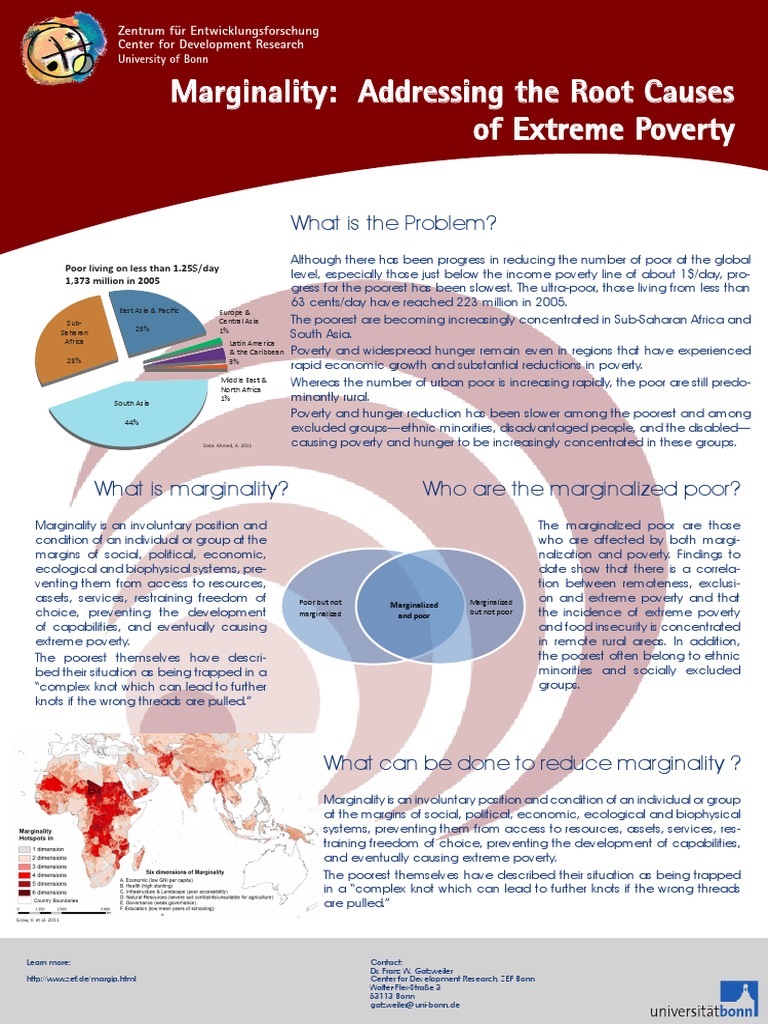 Poster Marginality Tropentag | PDF | Extreme Poverty | Social Exclusion