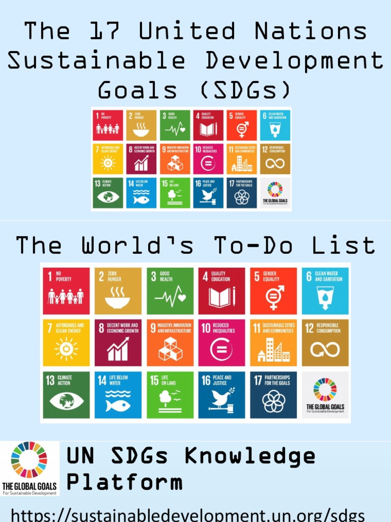 UN SDGs Introduction | PDF
