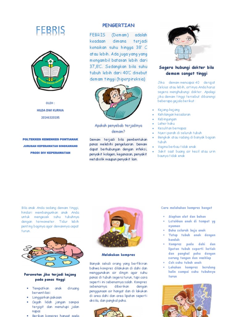 Leaflet Demam Untuk Besok | PDF