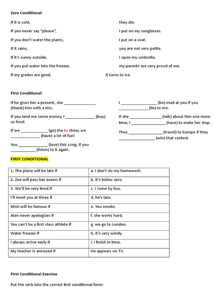 Zero Conditional | PDF