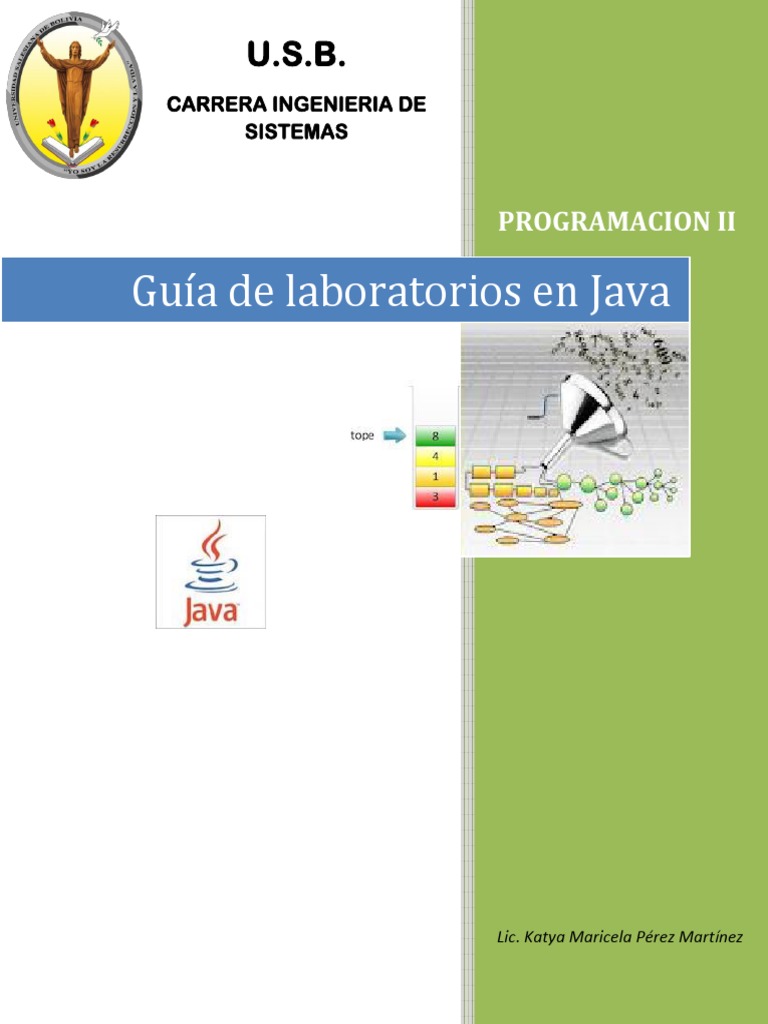 Guia de Laboratorio Java | PDF | Cadena (informática) | Java (lenguaje ...