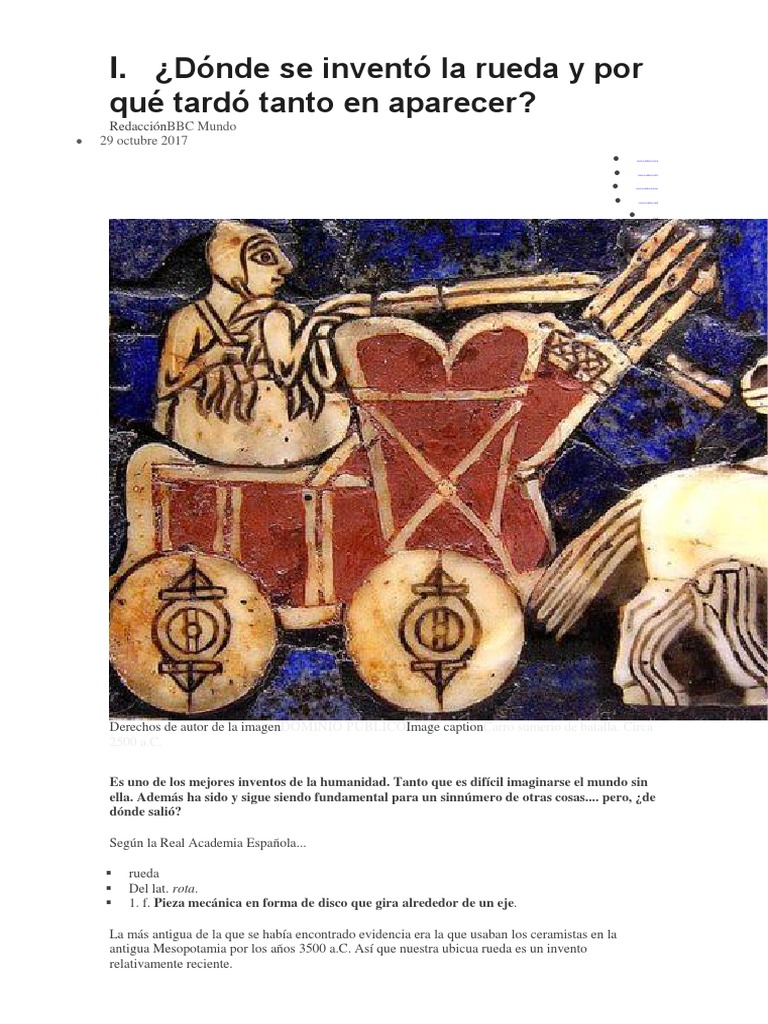 La Rueda | PDF | Rueda | Eje