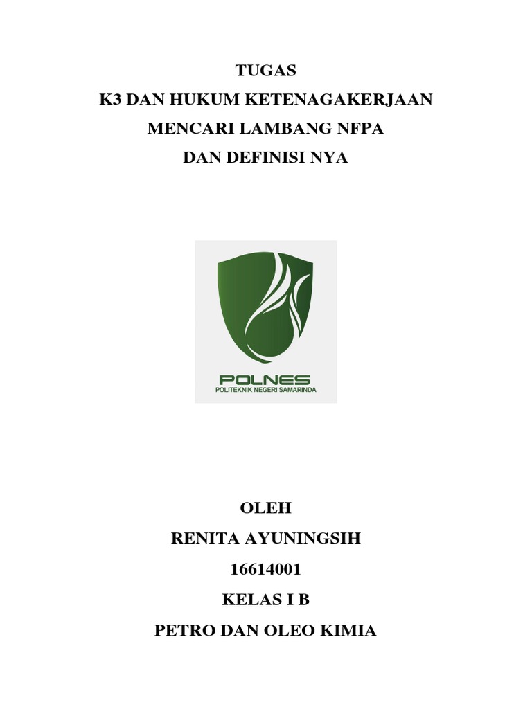 Arti dan Simbol Label NFPA | PDF