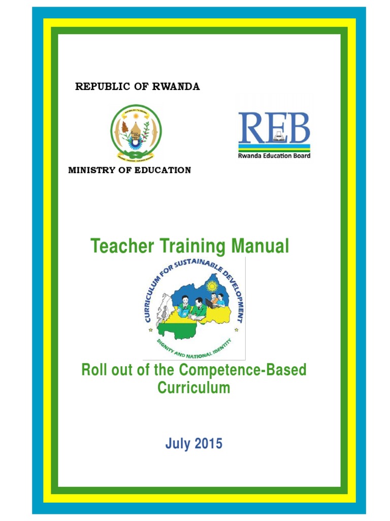 Competence Based Curriculum For Rwanda Education Board (Reb) | PDF ...