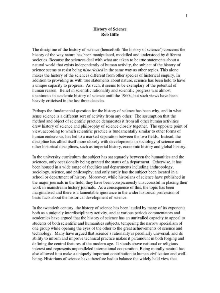 History of Science Fullversion PDF | PDF | History Of Science | Science