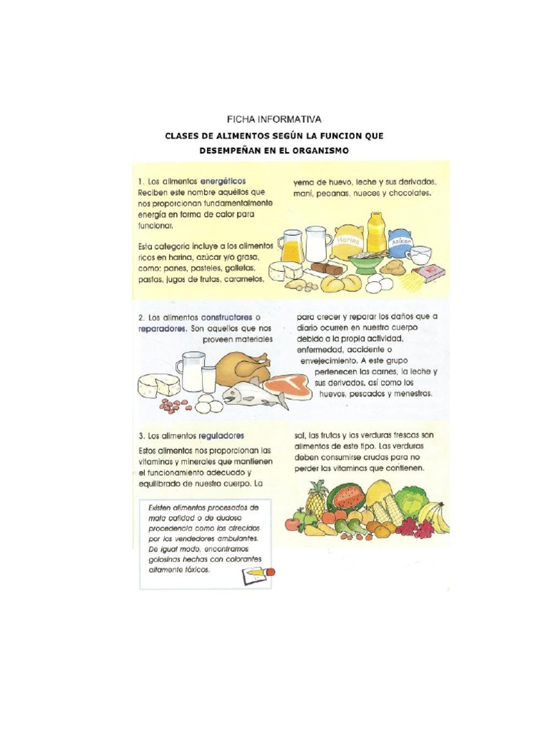 Sesion Alimentos Basicos | PDF