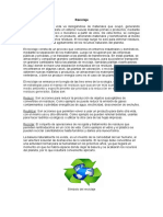 Informe Sobre El Reciclaje | PDF | Reciclaje | Residuos