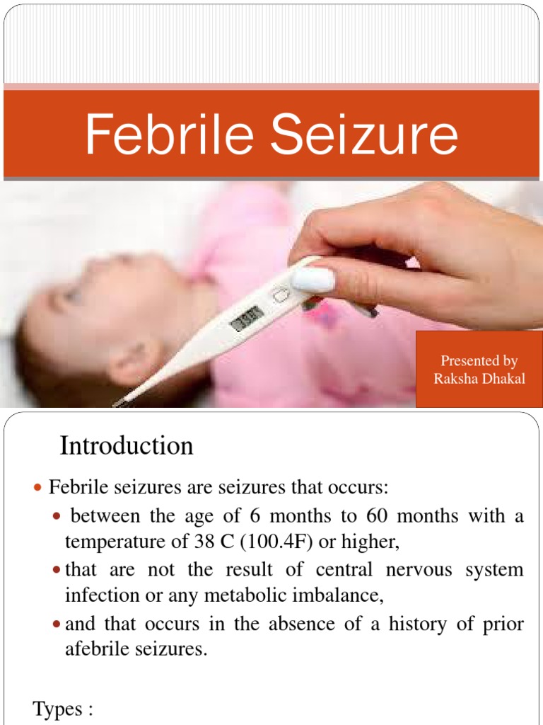 Febrile Convulsion | PDF | Epilepsy | Human Diseases And Disorders