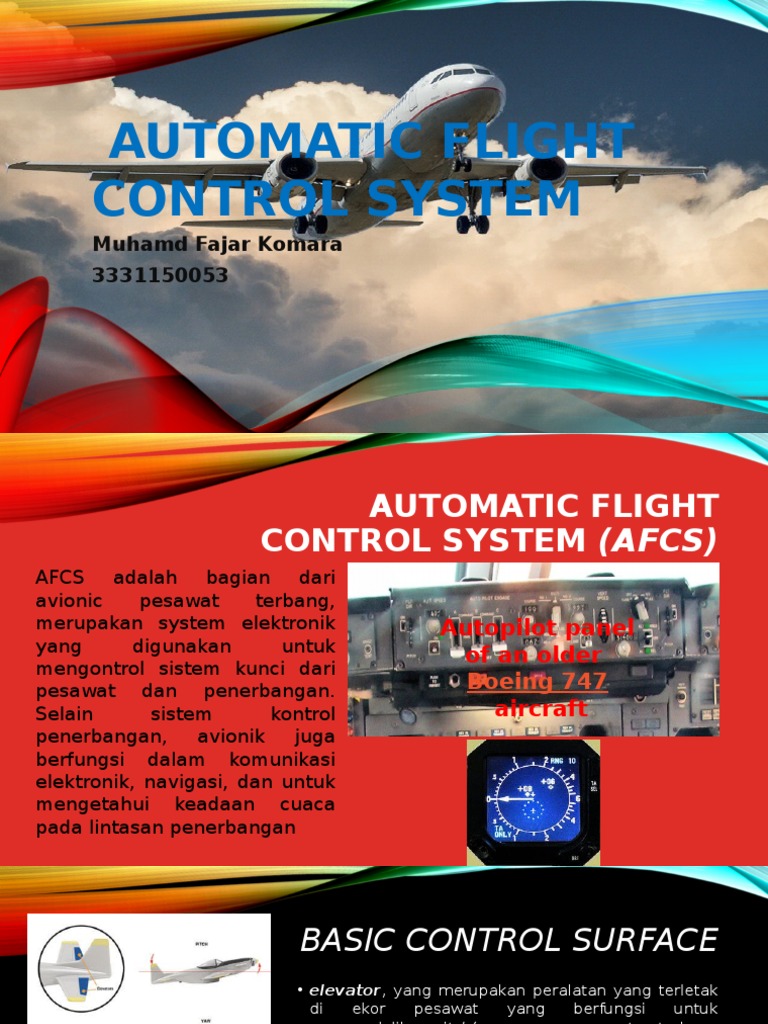 Automatic Flight Control System | PDF