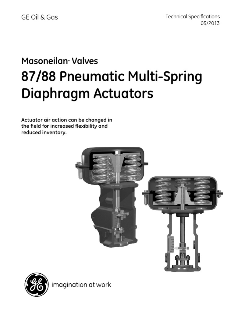 87-88-GE-Masoneilan | Steel | Actuator