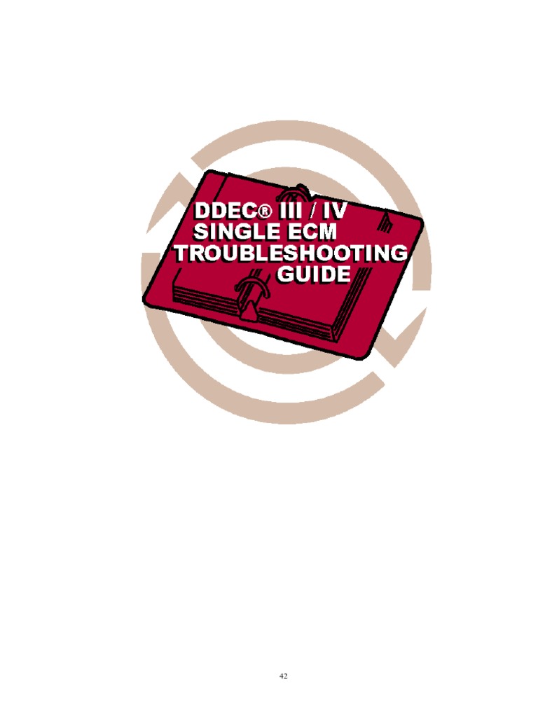 Ddec Iii - Iv | PDF | Electrical Connector | Turbocharger