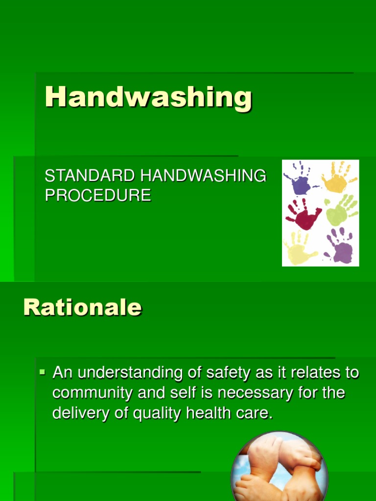 Handwashing | PDF | Hand Washing | Hygiene