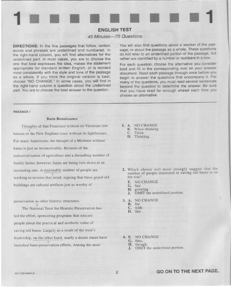 Act真题 2008年1月form 61b 官方 | PDF