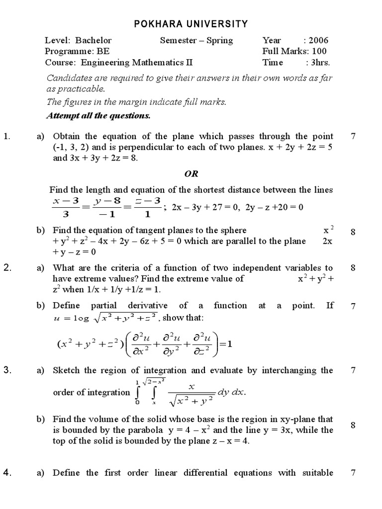 Candidates Are Required To Give Their Answers in Their Own Words As Far ...