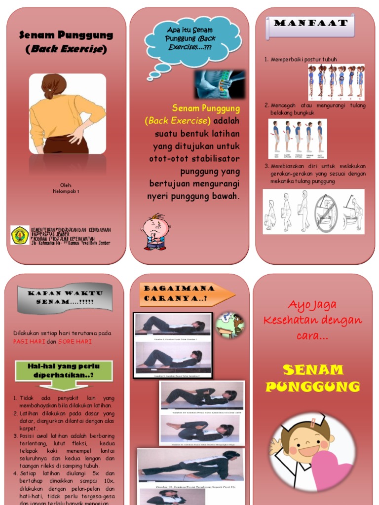 Leaflet Senam LBP | PDF