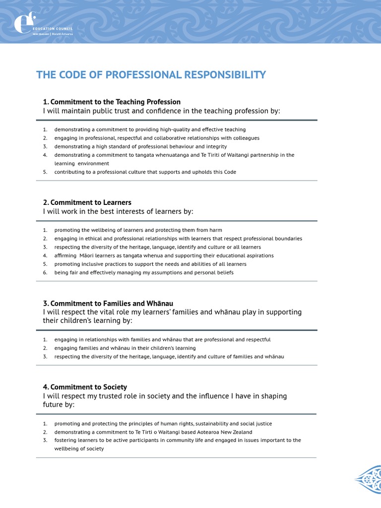 Our Code - in Brief (English) | PDF