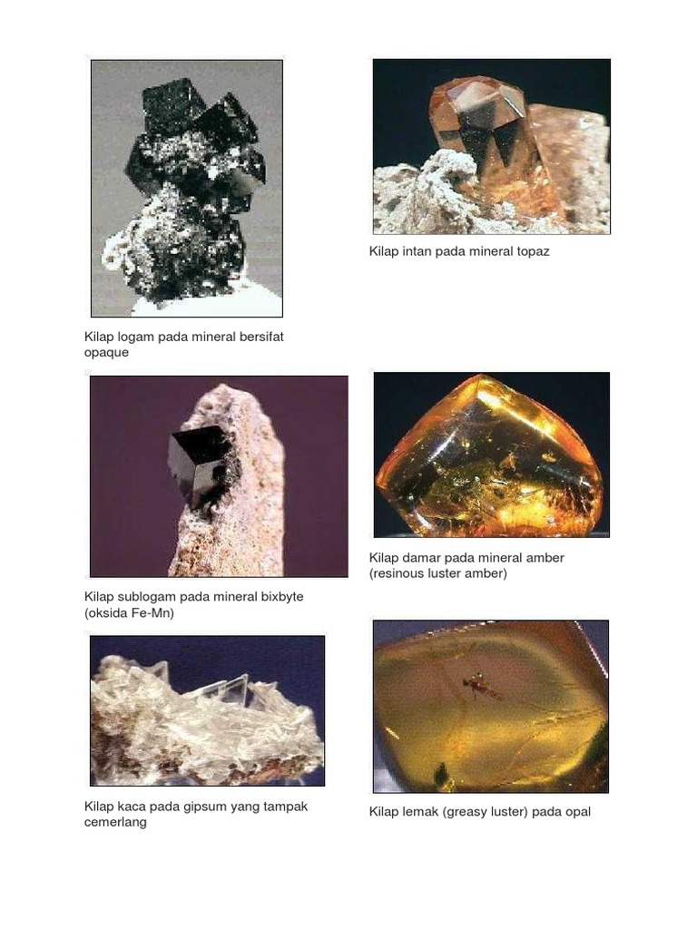 Gambar Kilap Mineral | PDF