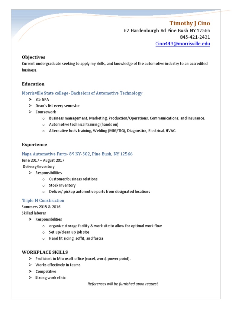 Genric Resume | PDF