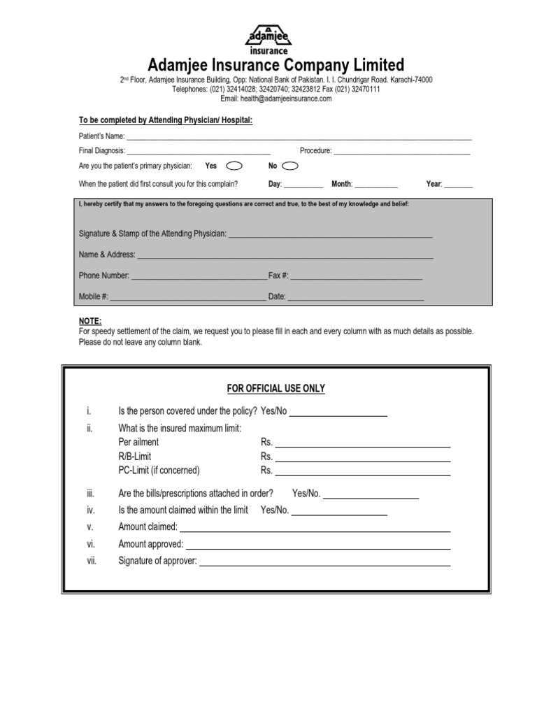 AJI Claim Form (New) | PDF