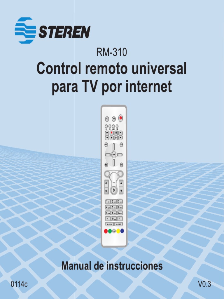 RM 310 Instr | PDF | Televisión | Point and Click