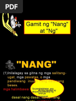 NG at NANG | PDF