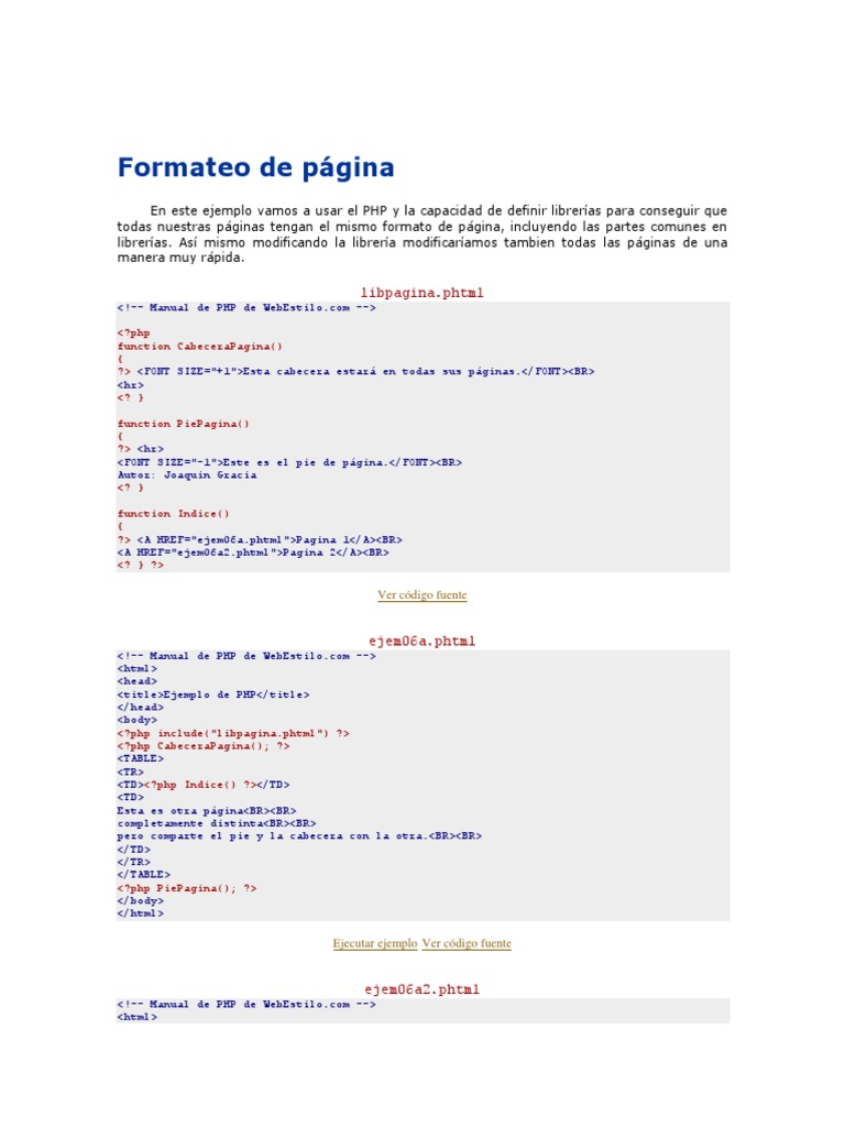 Manual de PHP Bases | PDF | Servidor web | Internet y web
