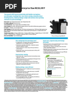 HP Color LaserJet Managed MFP E786dn (5QJ90A) Spec Sheet | PDF