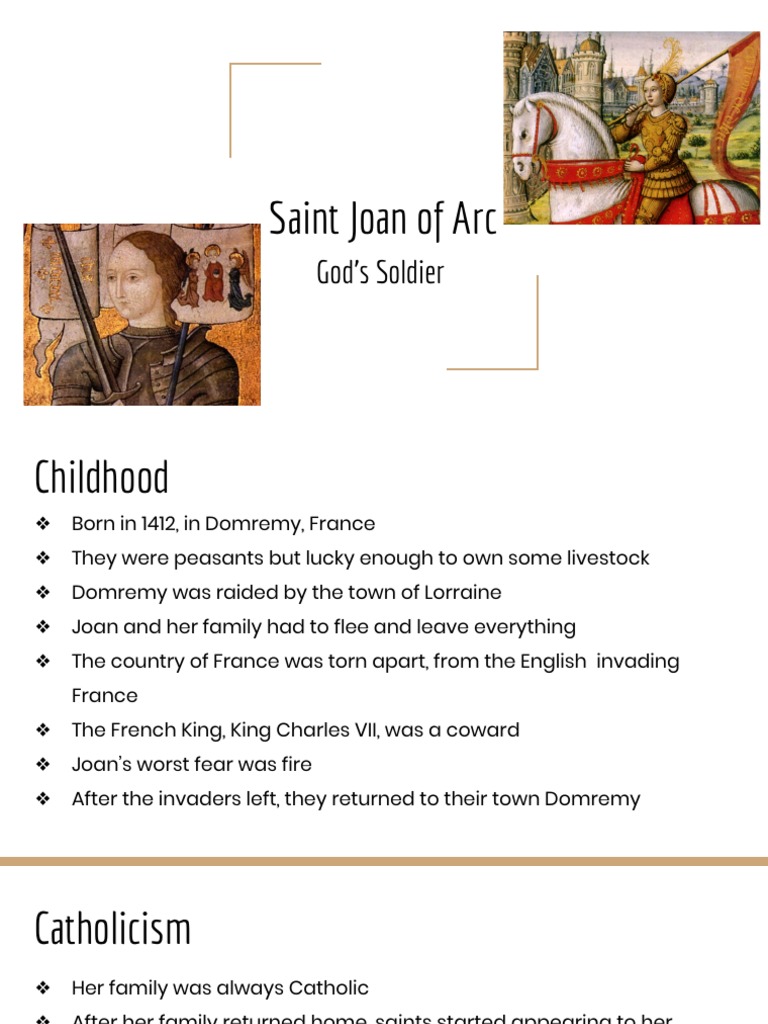 Saint Joan of Arc 1 | PDF