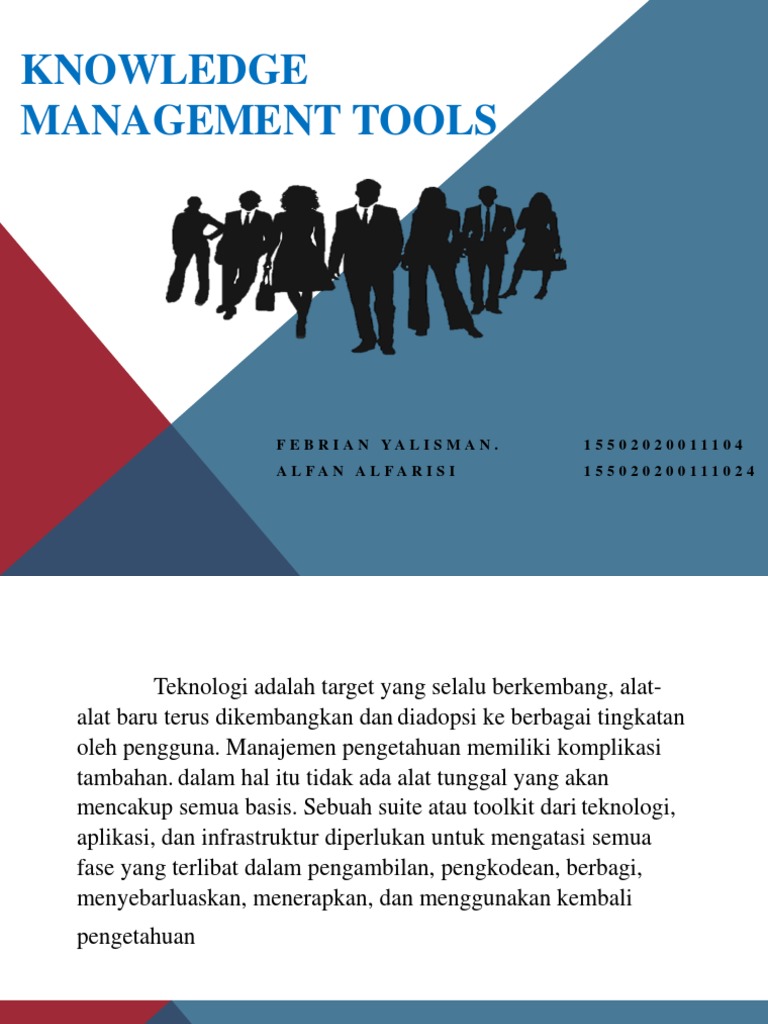 Knowledge Management Tools | PDF