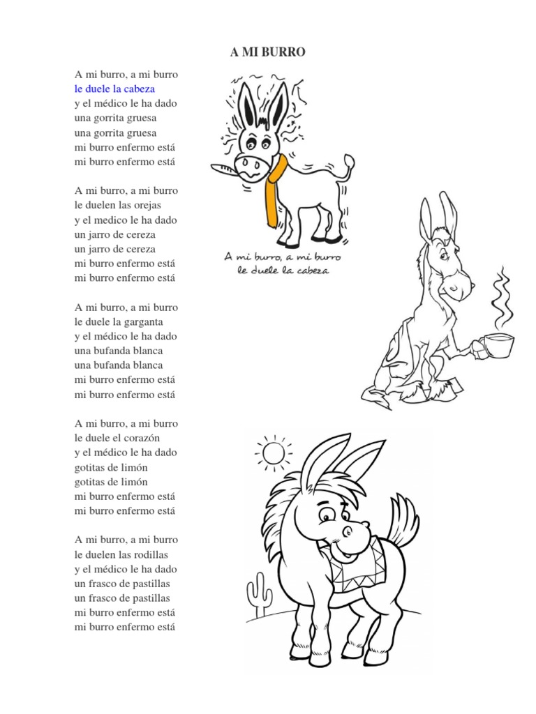 A Mi Burro | PDF