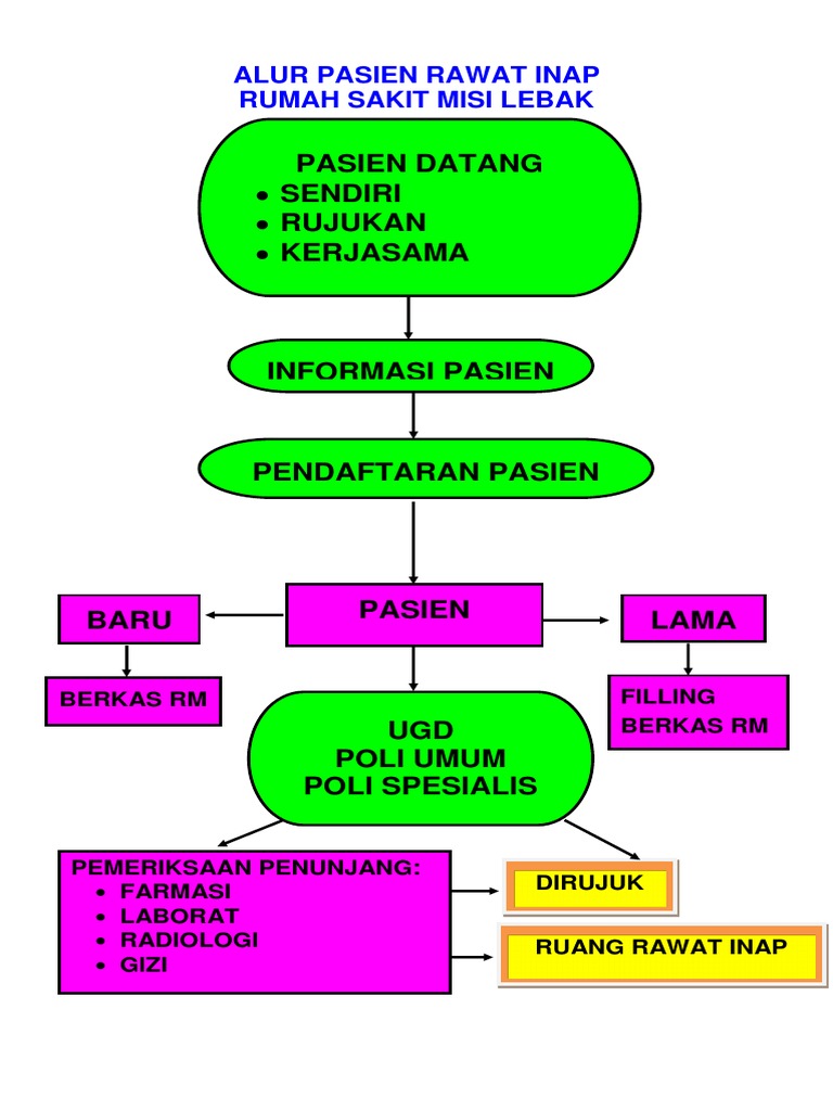 The Patient Flow Process in Inpatient Care at Misi Lebak Hospital | PDF