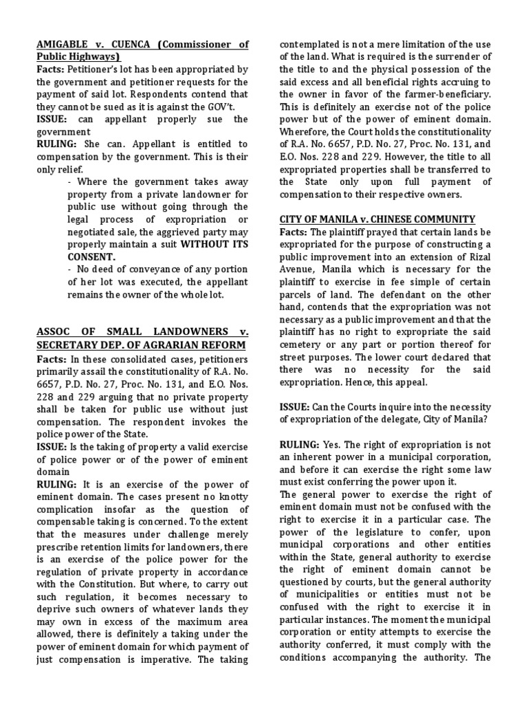 Eminent Domain (Tax) | Download Free PDF | Eminent Domain | Lease