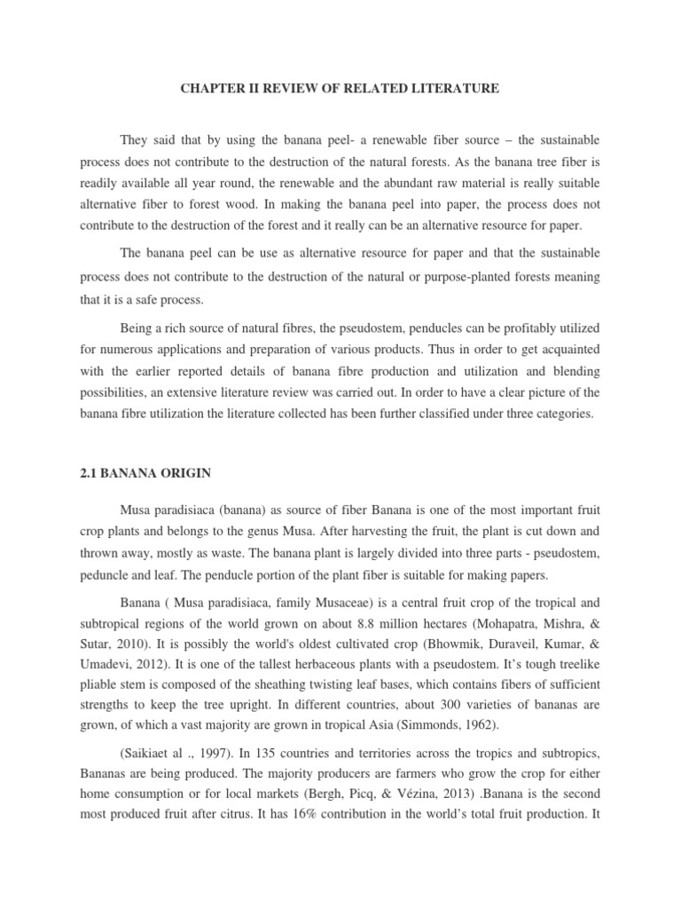 Chapter II Review of Related Literature | PDF | Dye | Spinning (Textiles)