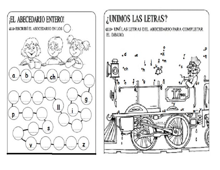 Abecedario para Completar 1 | PDF