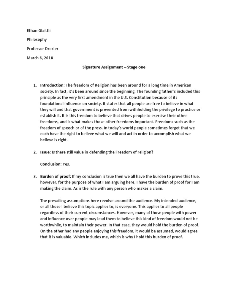 Unit Spotlight Stage One | PDF | Value (Ethics) | Free Will