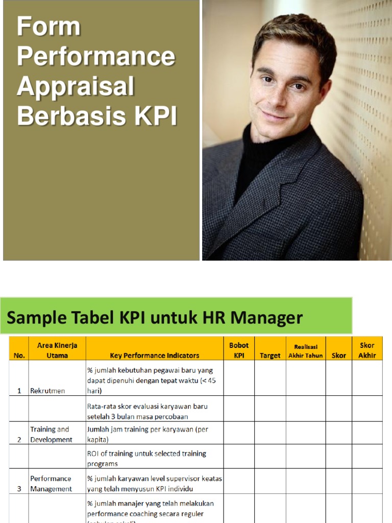 Tabel KPI untuk Manajer SDM | PDF