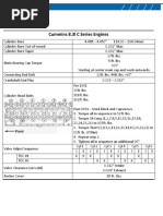Protrusion Liner | PDF | Cylinder (Engine) | Mechanical Engineering