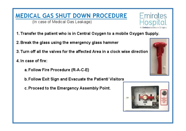 Medical Gas Shut Down Procedure | PDF | Medical Specialties | Nature