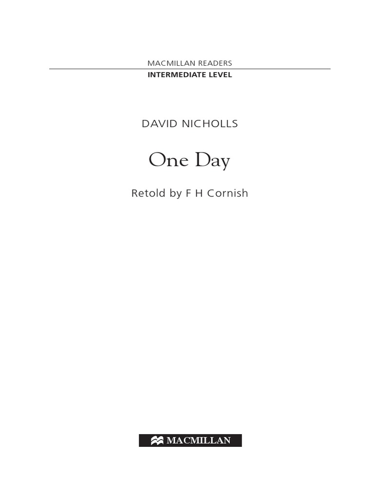 One Day Chapter 1 | Download Free PDF | Leisure
