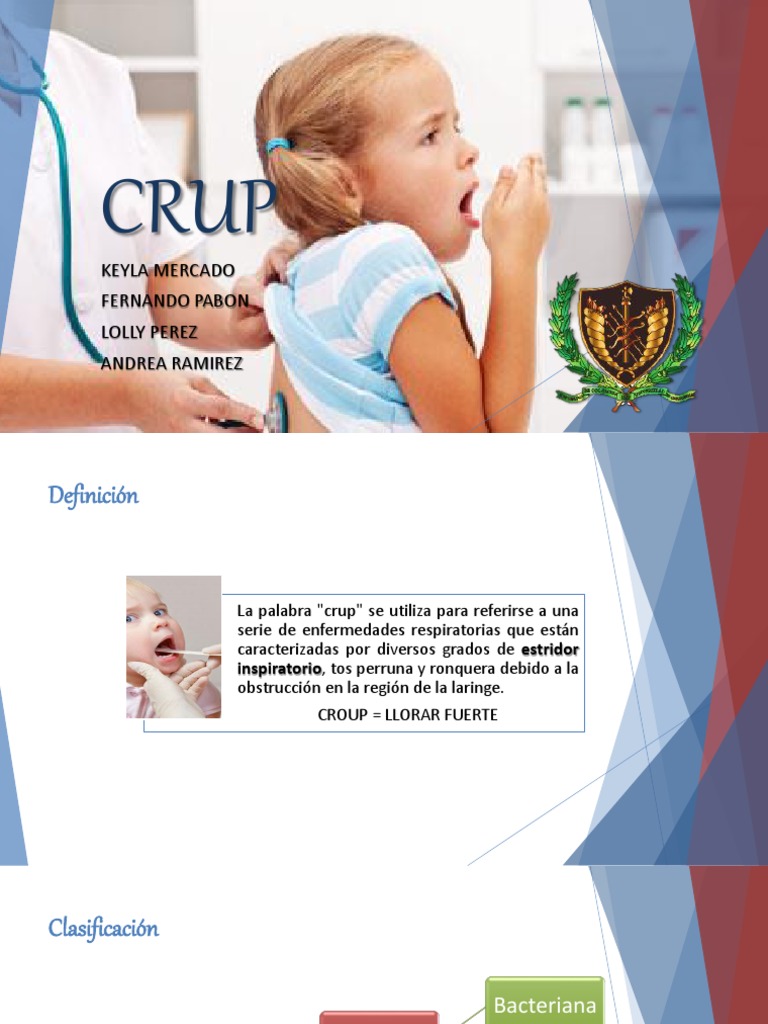Crup | PDF | Tos | Epidemiología