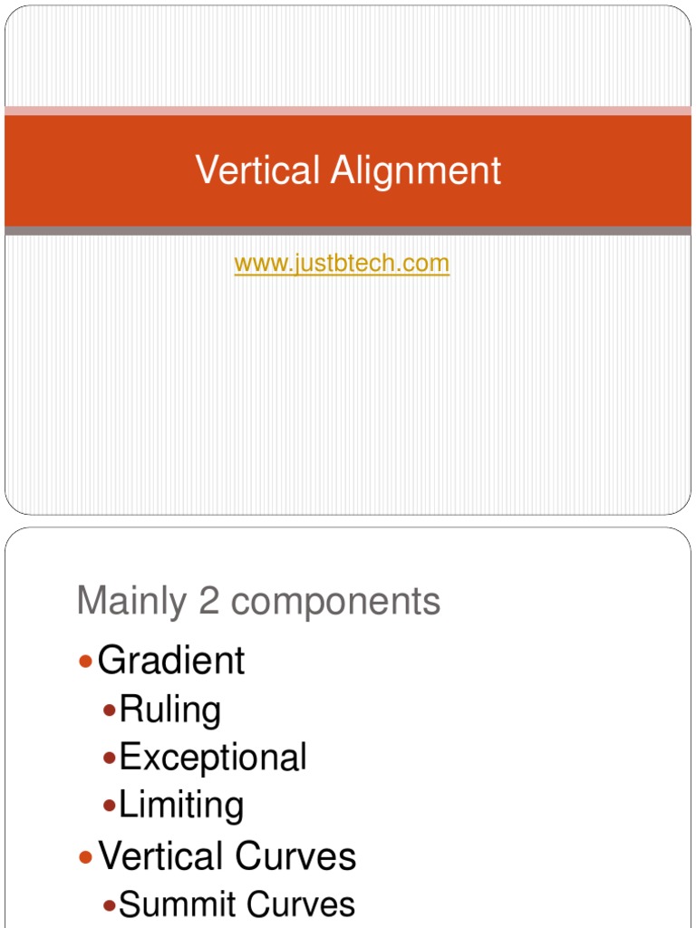 Verticalalignment 150223050349 Conversion Gate01 | PDF | Road Surface ...