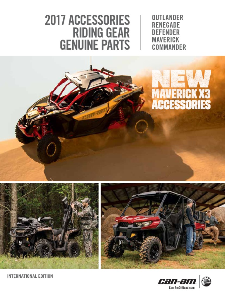 Can-Am Catalogue 2017 | PDF | Trunk (Car) | Wheeled Vehicles